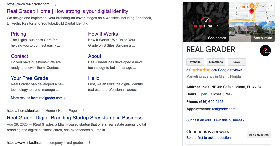 Google Local • Real Grader | RealGrader Blog